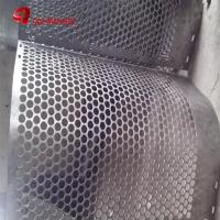 China Stainless Steel Round Hole Perforated Metal Mesh Customized for sale