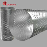 China Stainless Steel Round Hole Perforated Metal Mesh Customized for sale