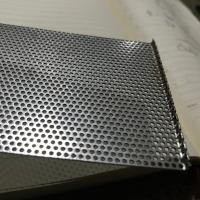China 1.2mm 0.9mm Perforated Metal Wire Mesh Mild Steel Cold Rolled Sieve Mesh Sheets for sale