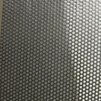 China 1.2mm 0.9mm Perforated Metal Wire Mesh Mild Steel Cold Rolled Sieve Mesh Sheets for sale