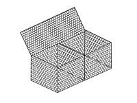 China Wholesale Hot Dipped Galvanized Gabion Box and Welded Gabion Basket for sale