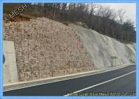 China Galvanized Welded Rock Gabion Wire Mesh Stone Basket for sale