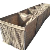 China Gezhige 4.0mm Wire Thickness Woven Galvanized Gabion Mesh Suppliers 1m-8m Geotextile-Lined for sale