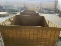 China 2023 hot sale Galvanized Welded Mesh Gabion barrier Defense Barrier defensive barrier for Blast Wall Bunker Shelter for sale