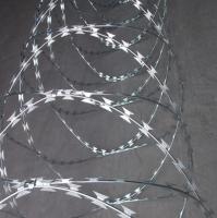 China Hot Selling Sale Anti-Climb Galvanized Concertina Razor Barbed Wire for Security/Razor Wire for sale