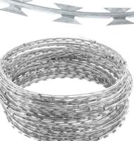 China Customization Perimeter Barrier Galvanised Bto-22 Barbed Razor Wire Concertina Wire Fence Mesh for sale