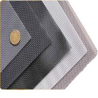 China SS316 Black Coated Stainless Steel Security Screen Mesh for Doors and Windows for sale