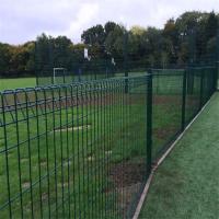China 3D Curved Mesh Fence Triangle Folded Roll Top Fence Security Wire Mesh for Residential Area for sale