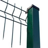 China Powder Coated Curved Metal Wire Mesh Panel Wire Mesh Cable Tray Making Machine 3D Welded Wire Fence For Sale for sale
