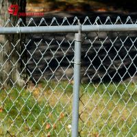 China Black Grass Chain Link Fence Fabric Hot Dipped Galvanized 2 inch Openning Black Colored Chain Link Fencing 6ft Tall for sale