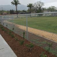 China Safety Residential Closed Edge Steel 8ft High galvanized used chain link fence for sale for sale