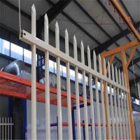 China Wholesale modern galvanized steel grills fence design Steel fencing used picket fencing for sale
