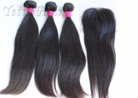 China 100% Brazilian Virgin Hair Extensions Unprocessed No Tangle 8-40 Inch Long Lasting for sale