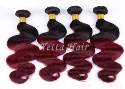China No Lice Ombre Virgin Hair Extensions 100g Long Lasting Lustrous 12-30 Inch for sale