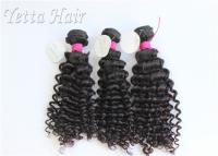 China 8A Brazilian Virgin Deep Wave Human Hair Bundles 100g Tangle Free No Shedding 10-30 Inch for sale