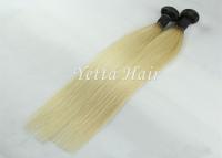 China 100% Virgin Brazilian Ombre Human Hair Extensions 12-30 Inch Can Be Dyed Any Color for sale