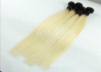 China 7A Brazilian Virgin Hair Ombre Human Hair Extensions 100g 12-30 Inch Yaki Straight Body Wave for sale