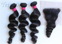 China 100% Brazilian Virgin Human Hair Weft 10-30 Inch 8A Grade One Donor Easy Color for sale