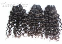 China Double Knots 100% Brazilian Virgin Human Hair Weft 8A Grade 100g Natural Color for sale