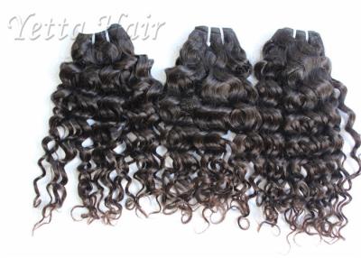 China Double Knots 100% Brazilian Virgin Human Hair Weft 8A Grade 100g Natural Color for sale