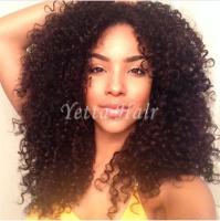 China 100% Brazilian Virgin Hair Kinky Curly Weave 8A Grade 100g per Bundle for sale