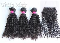 China 100% Brazilian Virgin Hair Kinky Curly Weave 8A Grade 100g per Bundle for sale
