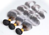 China 7A Virgin Brazilian Wet and Wavy Ombre Human Hair Extensions 12-30 Inch 100g for sale