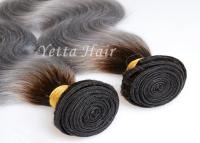 China 7A Virgin Brazilian Wet and Wavy Ombre Human Hair Extensions 12-30 Inch 100g for sale
