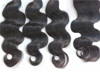 China 100% Brazilian Virgin Hair Body Wave Weave 10-30 Inch Double Weft No Shedding for sale