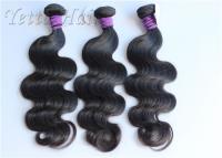 China Salon Wet and Wavy 7A Grade Peruvian Virgin Human Hair Weave 12-30 Inch Tangle Free for sale