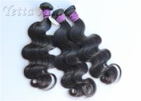 China Salon Wet and Wavy 7A Grade Peruvian Virgin Human Hair Weave 12-30 Inch Tangle Free for sale