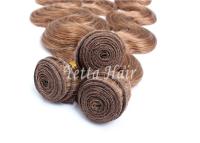 China Unprocessed Light Brown Virgin Human Hair Extensions Without Shedding for sale