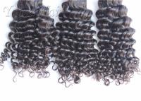 China 100% Peruvian Virgin Hair Deep Wave Wet and Wavy Weave with Closure 12-30 Inch 7A Grade No Shedding No Tangle for sale