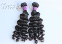 China Peruvian Human Hair Weave Bouncy Loose Wave 100g 18 Inch No Chemical Full Head for sale