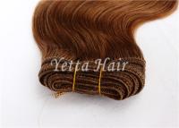 China Golden Blonde Virgin Brazilian Human Hair Weave 12-30 Inch Long Lasting No Shedding for sale