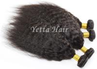 China Grade AAAAAAA Peruvian Virgin Human Hair Kinky Straight Weave 12-30 Inch 100g for Black Women for sale