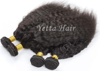 China Grade AAAAAAA Peruvian Virgin Human Hair Kinky Straight Weave 12-30 Inch 100g for Black Women for sale