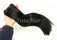 China Virgin Brazilian Straight Human Hair Weave Extensions 12-30 Inch 100g No Tangle for sale