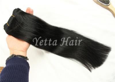 China Virgin Brazilian Straight Human Hair Weave Extensions 12-30 Inch 100g No Tangle for sale