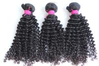 China Virgin Brazilian Kinky Curly Human Hair Extensions 100g 12-30 Inch for Black Women for sale