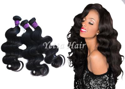 China Double Weft Peruvian Weaving Hair / Smooth Soft Clean Virgin Hair for sale