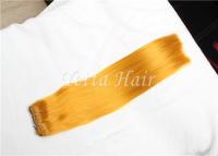 China 100% Brazilian Virgin Hair Weft No Shedding Natural Hairline 12-30 Inch for sale