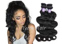 China 12-30 Inch Peruvian Virgin Hair Body Wave Weave 100g Pack Natural Black for sale