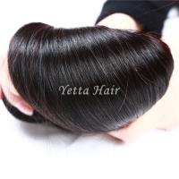 China 100% Virgin Peruvian Straight Hair Weave 20 Inch 3 Pieces No Smell Durable for sale