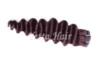 China Curly Wet and Wavy 100% Brazilian Virgin Hair Weave 12-30 Inch No Shedding for sale