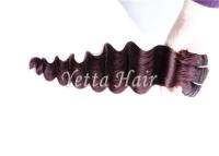 China Curly Wet and Wavy 100% Brazilian Virgin Hair Weave 12-30 Inch No Shedding for sale