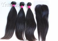 China 18 Inch 8A Brazilian Virgin Hair Extensions Smooth Real Human Hair Weave for sale