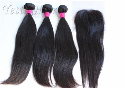 China 18 Inch 8A Brazilian Virgin Hair Extensions Smooth Real Human Hair Weave for sale