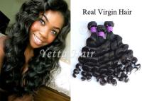 China 7A Grade Virgin Peruvian Loose Wave Hair Extensions 100% Human Hair 10-30 Inch No Shedding for sale
