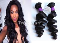 China Durable100g Natural Wave Peruvian Human Hair Weave Without Chemical for sale